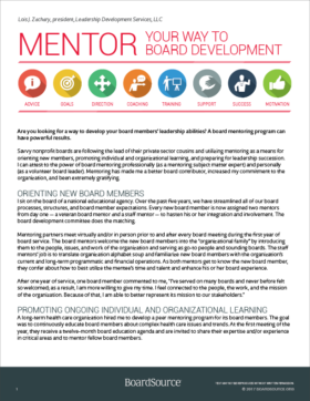 Nonprofit Board Education and Orientation - BoardSource