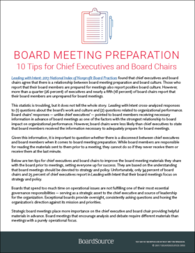 Structure, Committees, and Meetings - BoardSource