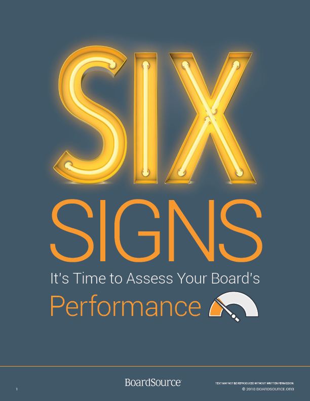 Board Evaluation and Assessing Performance | BoardSource